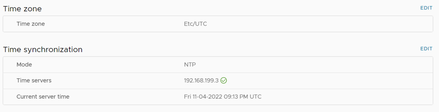 Configure Time Sync by NTP for the vCenter - DPC Virtual Tips