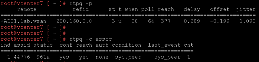 Configure Time Sync by NTP for the vCenter - DPC Virtual Tips