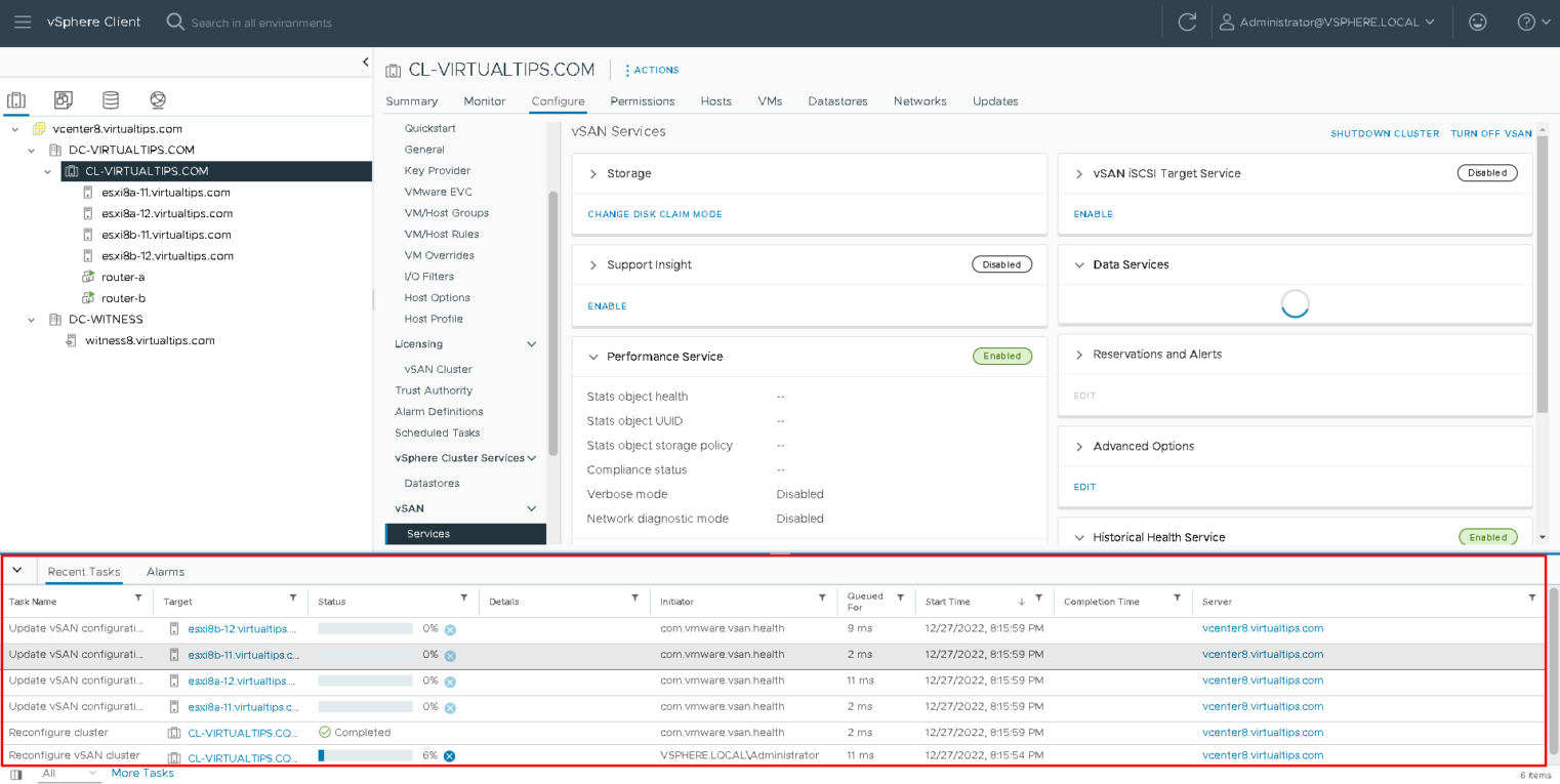 Creating a vSAN Stretched Cluster with vSAN 8 - DPC Virtual Tips