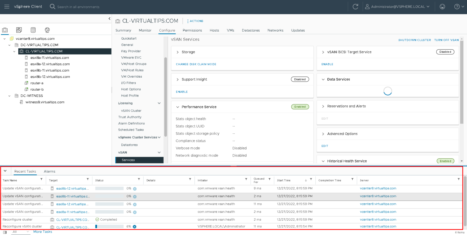 Creating a vSAN Stretched Cluster with vSAN 8 - DPC Virtual Tips