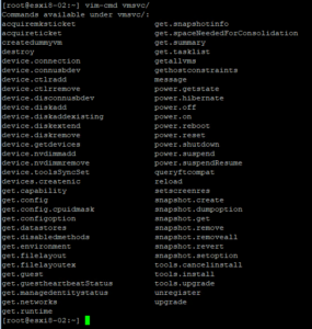 Using the vim-cmd Tool - DPC Virtual Tips