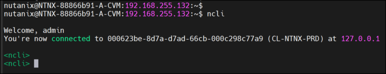 Nutanix Command Line Interface (nCLI) Overview - DPC Virtual Tips