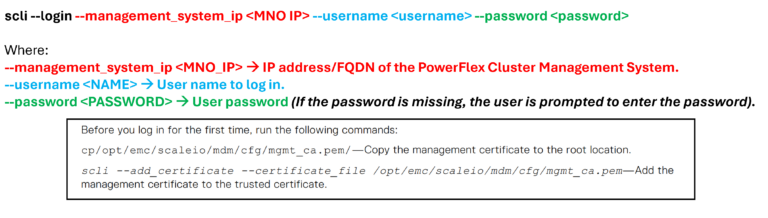 PowerFlex SCLI Basics - DPC Virtual Tips