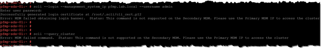 PowerFlex SCLI Basics - DPC Virtual Tips