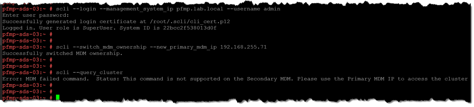 PowerFlex SCLI Basics - DPC Virtual Tips