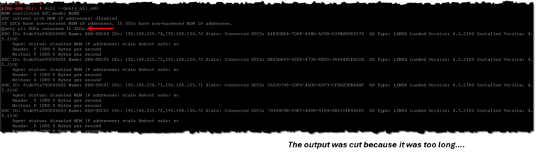 PowerFlex SCLI Basics - DPC Virtual Tips