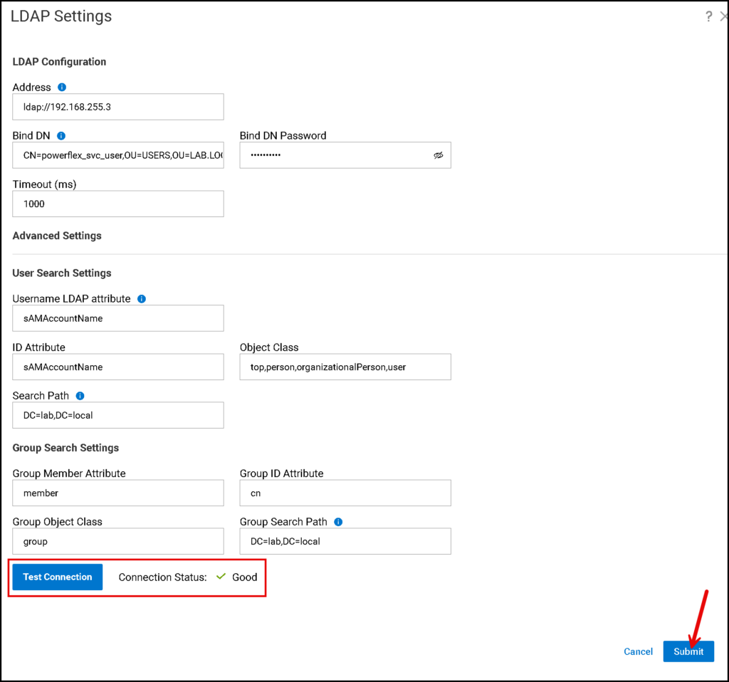 PowerFlex Manager LDAP Integration - DPC Virtual Tips
