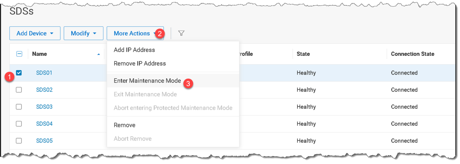 Gracefully Shut Down or Reboot a PowerFlex Node - DPC Virtual Tips