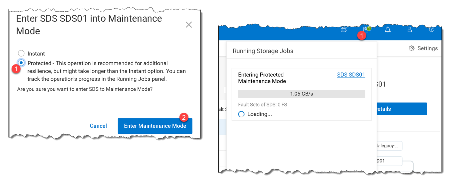 Gracefully Shut Down or Reboot a PowerFlex Node - DPC Virtual Tips