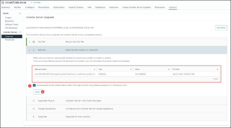 vCenter Reduced Downtime Upgrade - DPC Virtual Tips