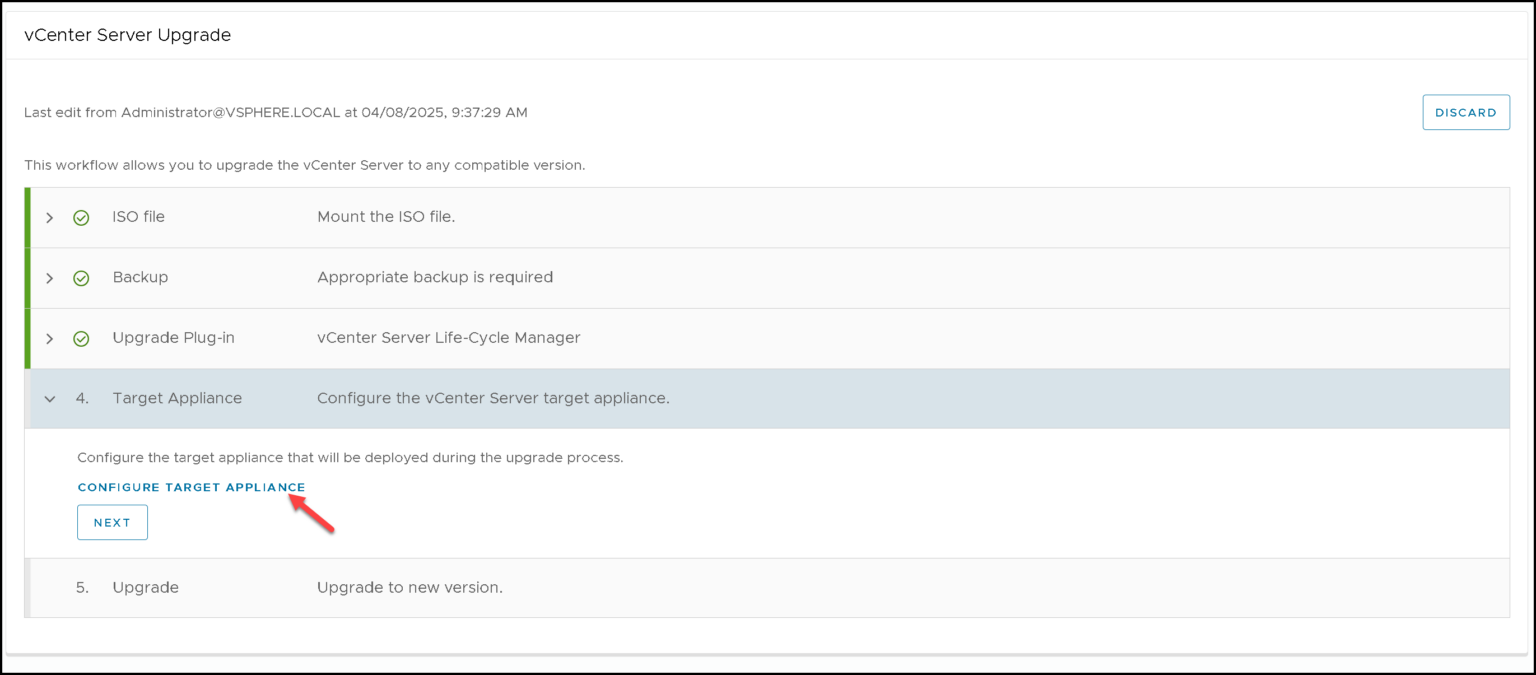 vCenter Reduced Downtime Upgrade - DPC Virtual Tips