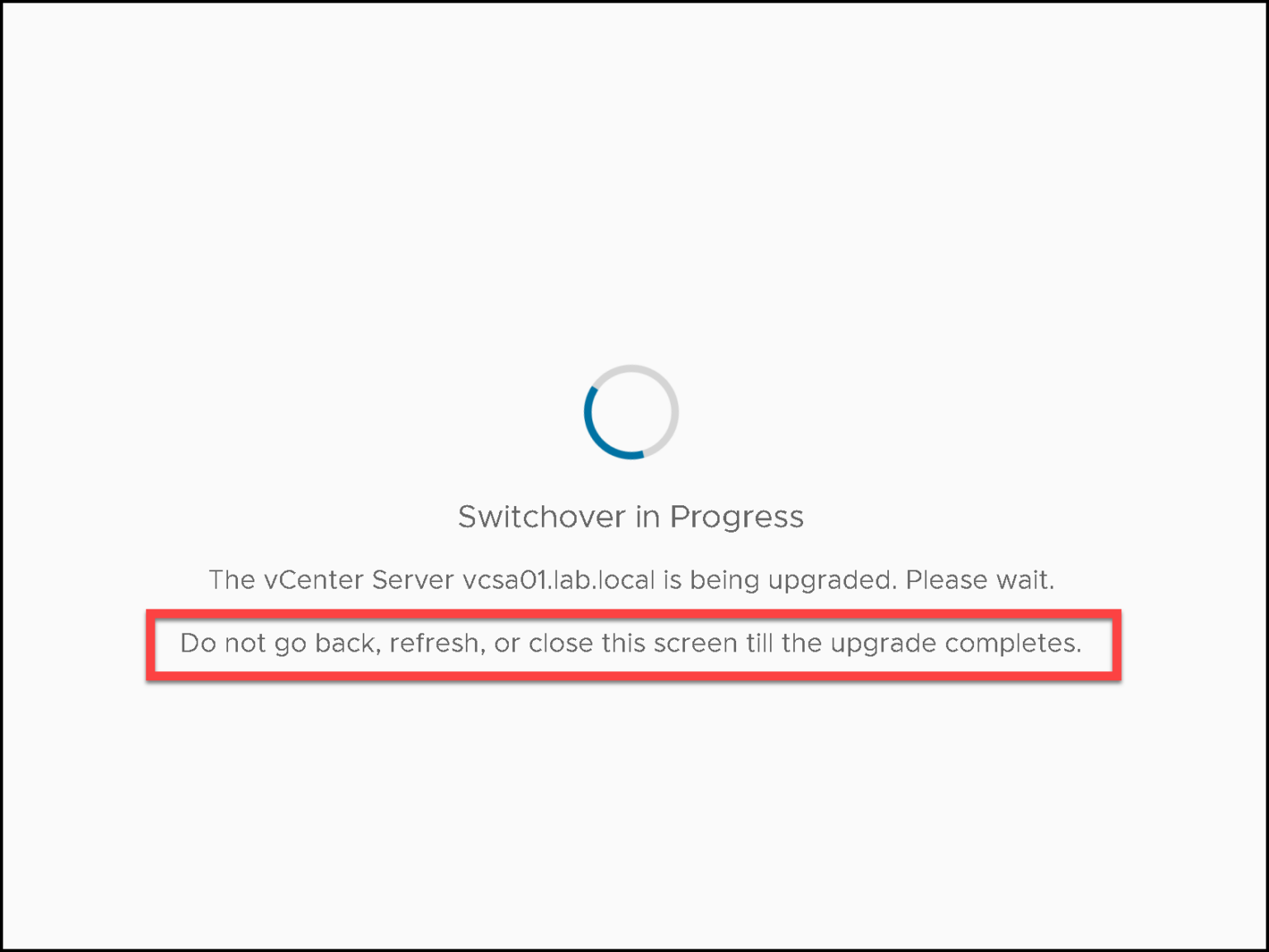 vCenter Reduced Downtime Upgrade - DPC Virtual Tips