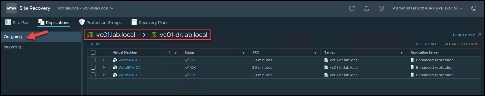 VM Replication with vSphere Replication and Site Recovery Manager - DPC ...
