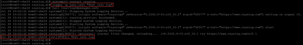 Rsyslog on RHEL 8 - DPC Virtual Tips