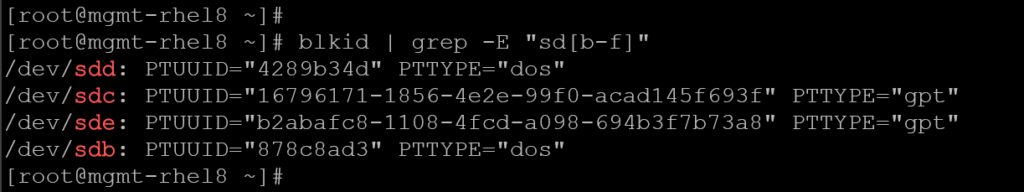 Creating Disk Partitions and Filesystems on RHEL 8 - DPC Virtual Tips