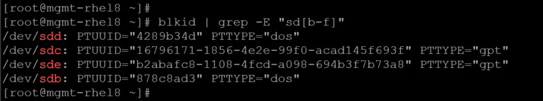 Creating Disk Partitions and Filesystems on RHEL 8 - DPC Virtual Tips