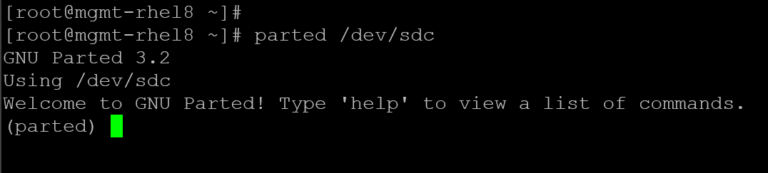 Creating Disk Partitions And Filesystems On Rhel 8 Dpc Virtual Tips