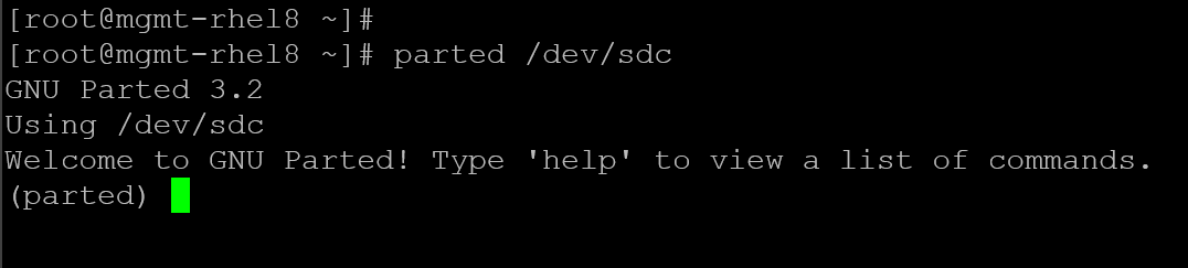 Creating Disk Partitions and Filesystems on RHEL 8 - DPC Virtual Tips