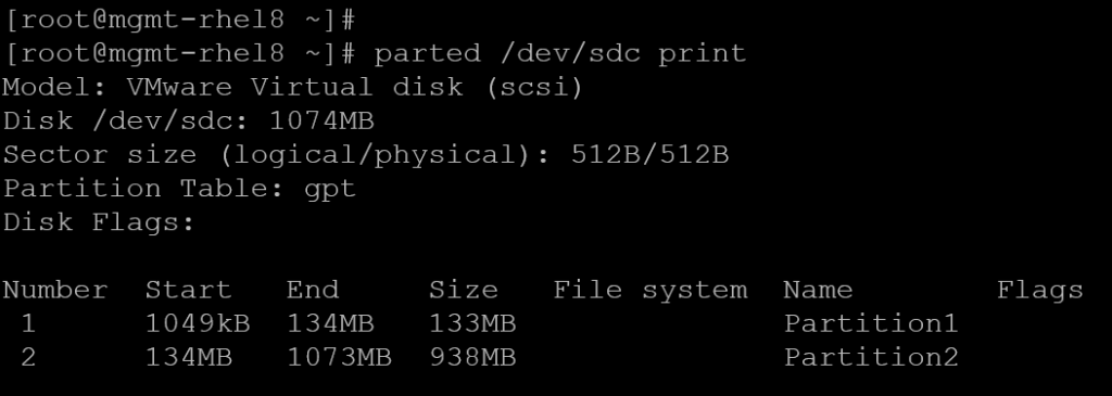 Creating Disk Partitions and Filesystems on RHEL 8 - DPC Virtual Tips