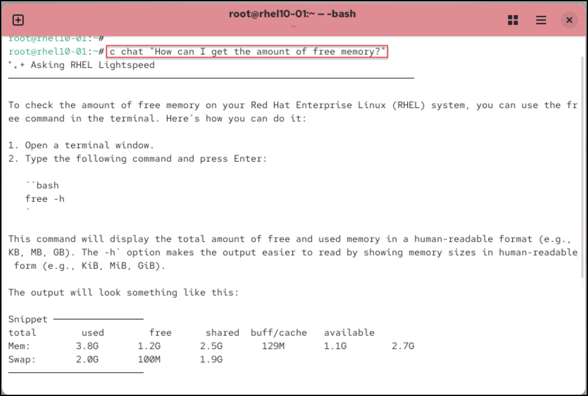 Introducing RHEL Lightspeed for RHEL Systems - DPC Virtual Tips