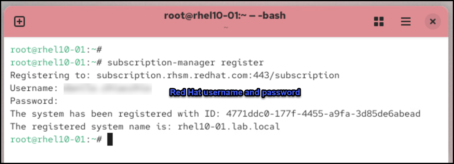 Registering a RHEL System for Red Hat Support - DPC Virtual Tips